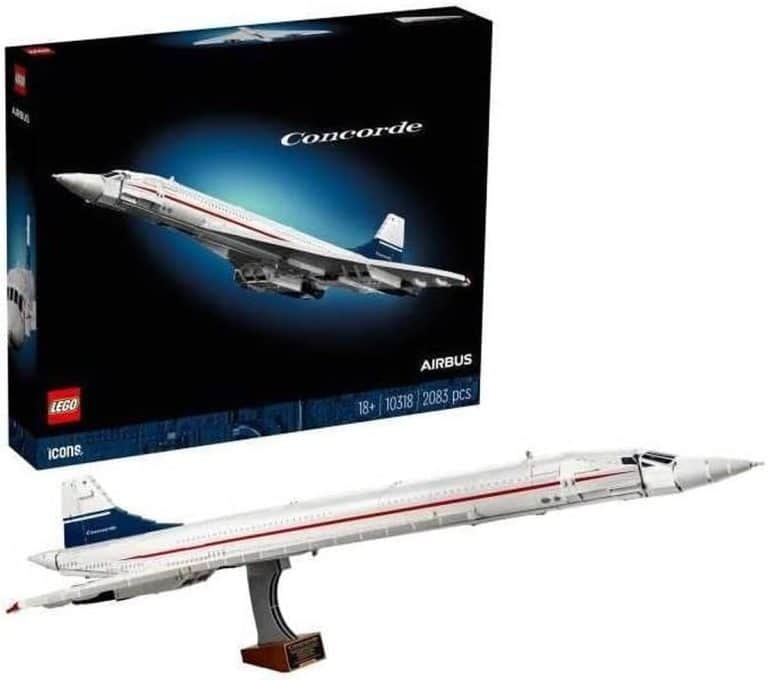 Test du LEGO 10318 : le Concorde à construire pour adultes